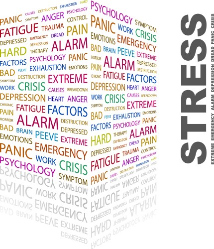 Stress Royalty Free Vector Image - VectorStock
