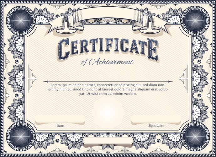 Certificate Vector Images (over 370,000)