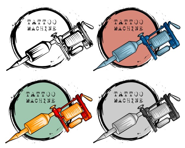 Tattoo Machine Vector Images (over 4,700)