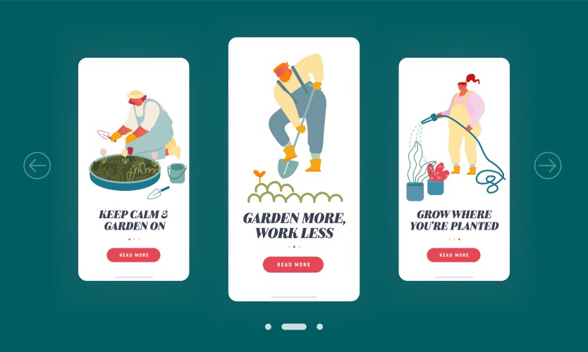 Gardening equipment abstract cartoon garden tools Vector Image