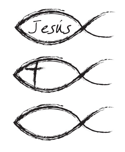 Jesus Fish Vector Images (over 2,100)