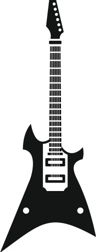 Rock guitar Royalty Free Vector Image - VectorStock