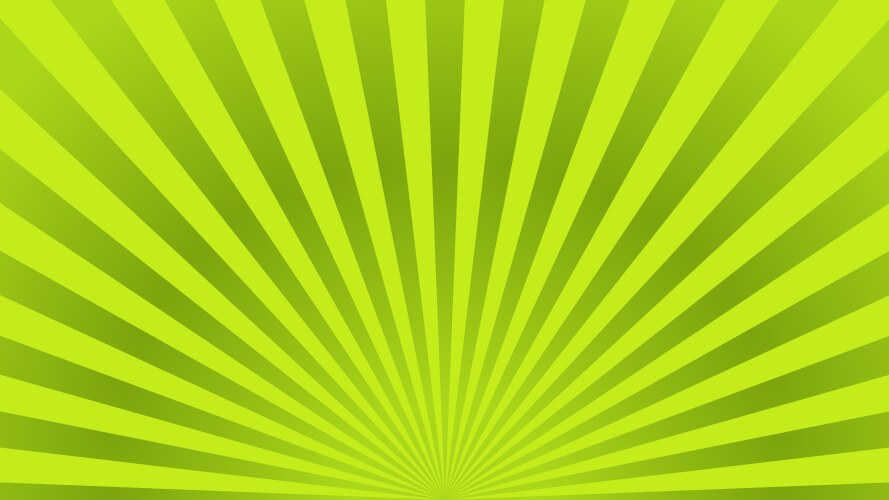 Green ray background vintage abstract texture Vector Image