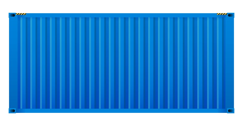 Logistic cargo container shipping transportation Vector Image