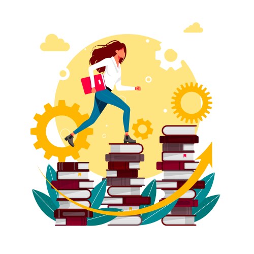 Books Steps Vector Images (over 4,800)