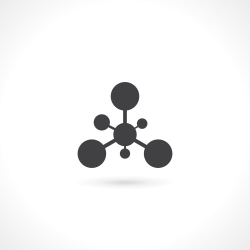 O2 oxygen molecule Royalty Free Vector Image - VectorStock