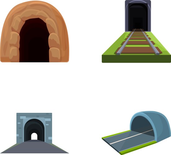 Tunnel Cartoon Vector Images (over 3,300)