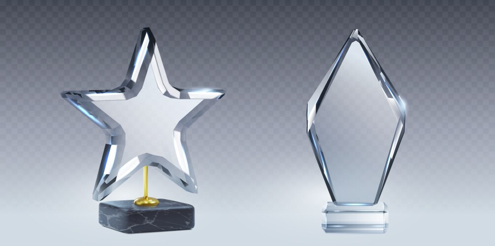 Glas Trophy Mockup Vector Images (über 230)
