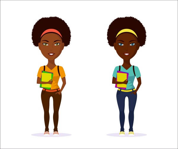 Student Girl Vector Images (over 130,000)