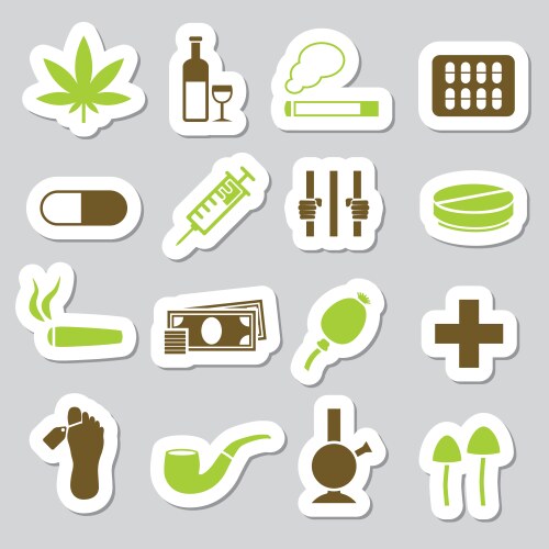 Marijuana Stickers Vector Images (over 2,100)