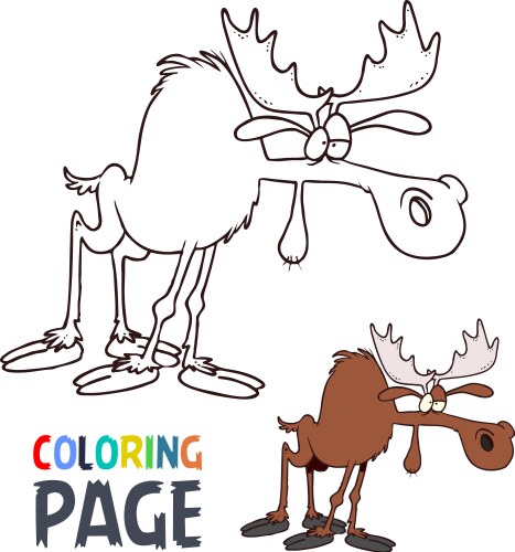 Moose Outline Vector Images (over 4,000)
