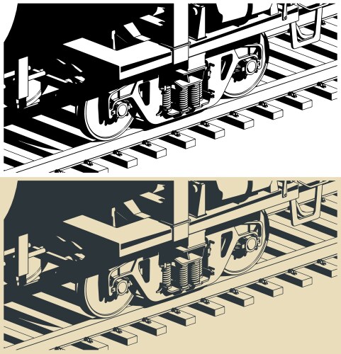 Cargo Train Drawing