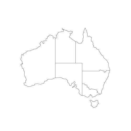 Map Stylized Australian Vector Images (over 290)
