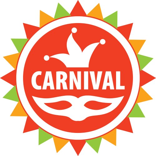 Carnival logo Royalty Free Vector Image - VectorStock