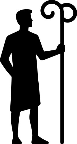 Shepherd Staff Sheep Vector Images (93)