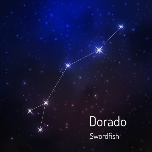 Dorado Constellation Vector Images (14)