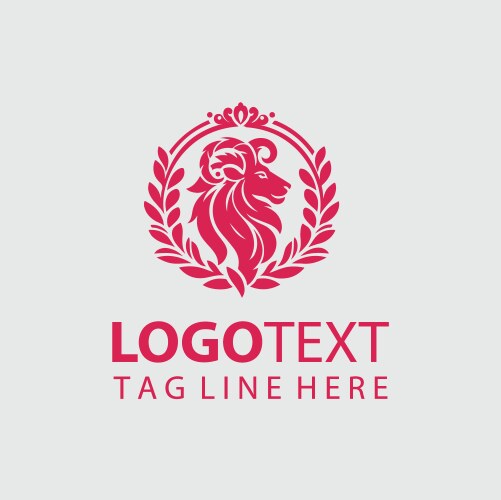 Lion logo Royalty Free Vector Image - VectorStock