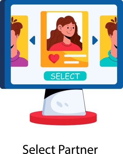 Select partner Royalty Free Vector Image - VectorStock