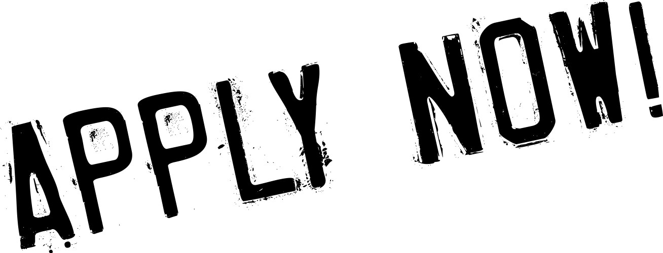 Apply now sticker Royalty Free Vector Image - VectorStock