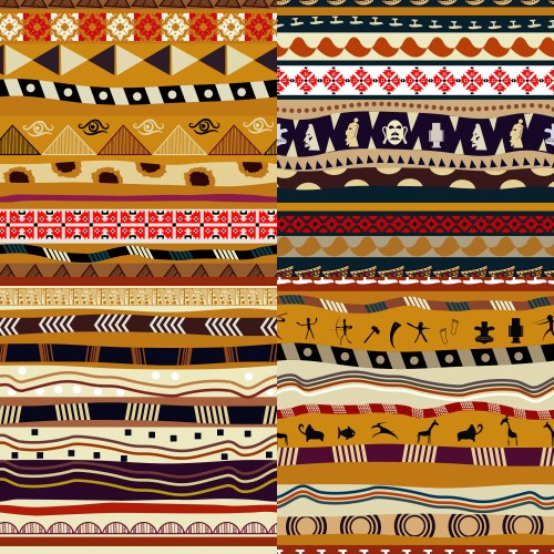 Ethnic Tribal Pattern Royalty Free Vector Image