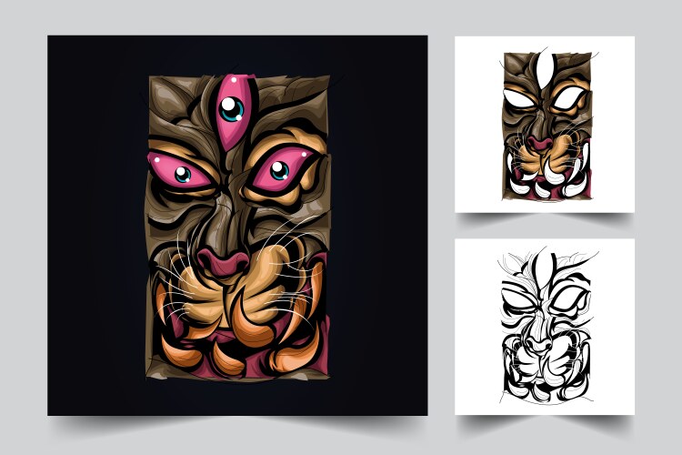 Satan artwork Royalty Free Vector Image - VectorStock