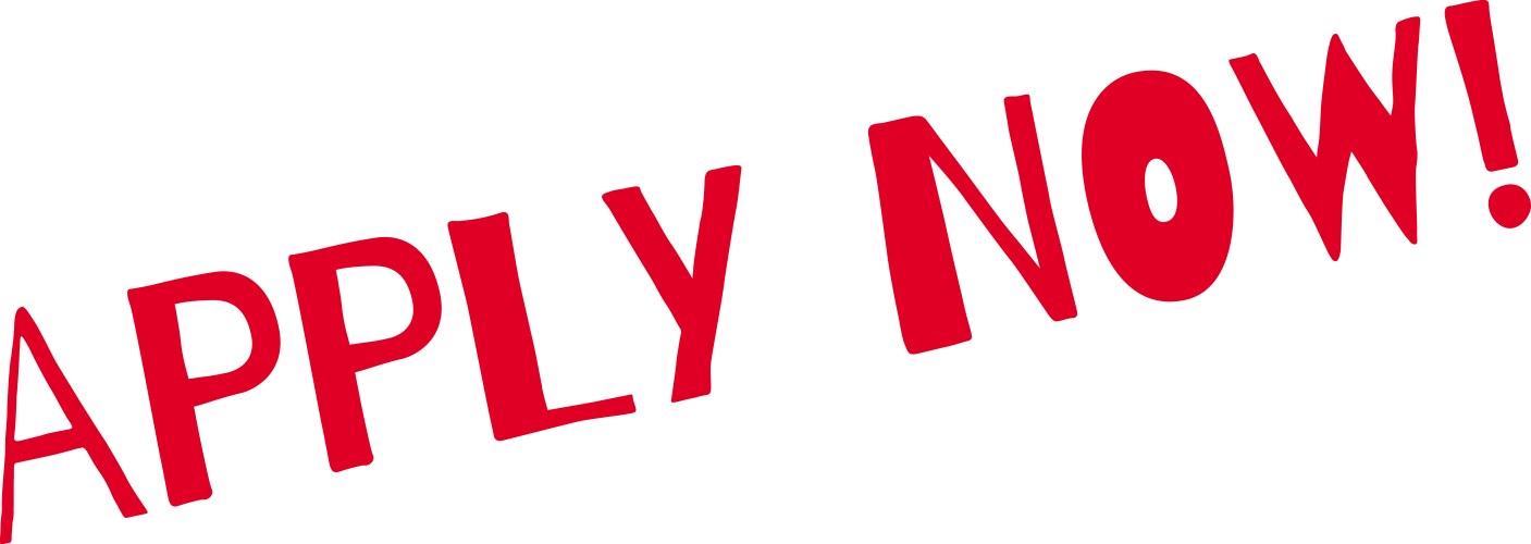 Apply now sticker Royalty Free Vector Image - VectorStock