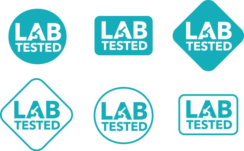 Scientists using microscope and robotic hand Vector Image