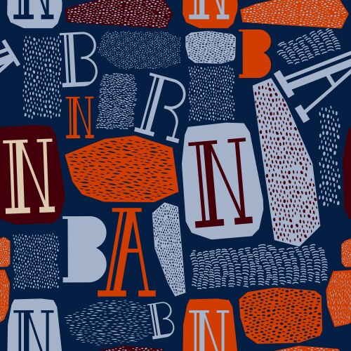 Scattered geometric Royalty Free Vector Image - VectorStock