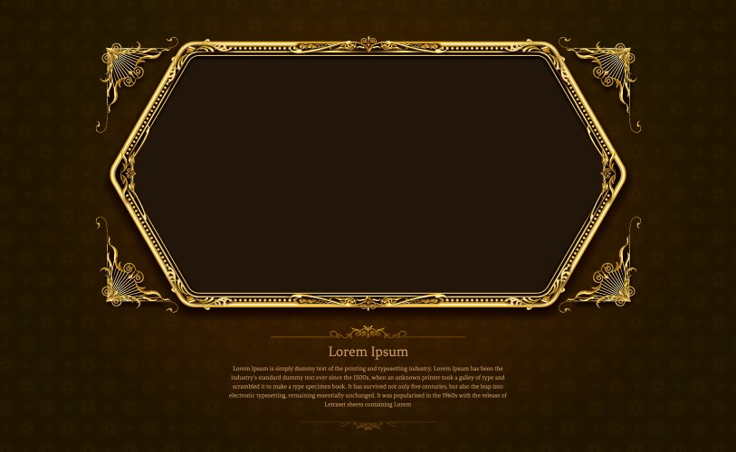 Gold Border Vector Images (over 170,000)