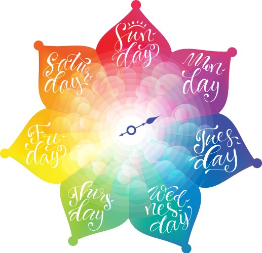 Days of the Week Vector Images (over 100,000)