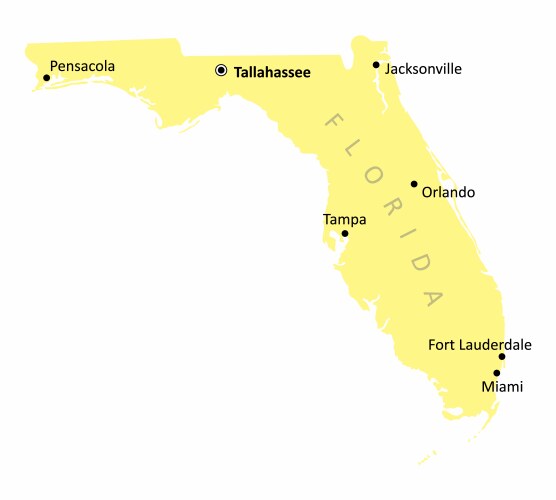Florida Keys Map Vector Images (43)