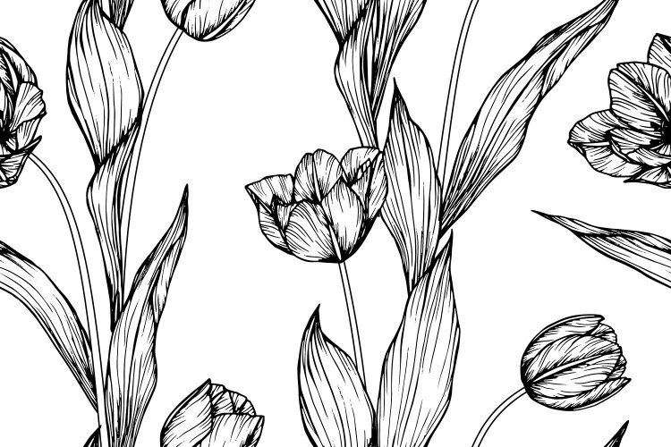 Tulip Doodle Vector Images (over 6,900)