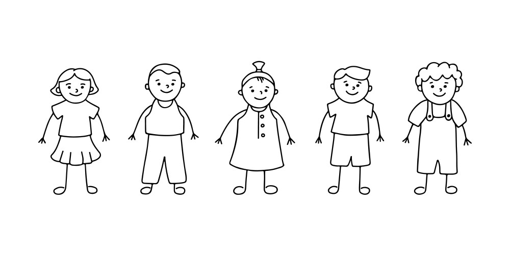 Standing In Line Clip Art