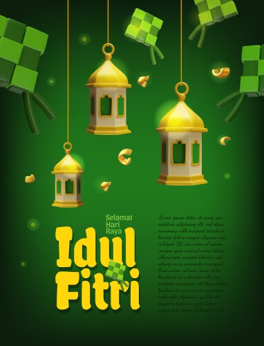 Hari Raya Poster Vector Images (over 2,800)