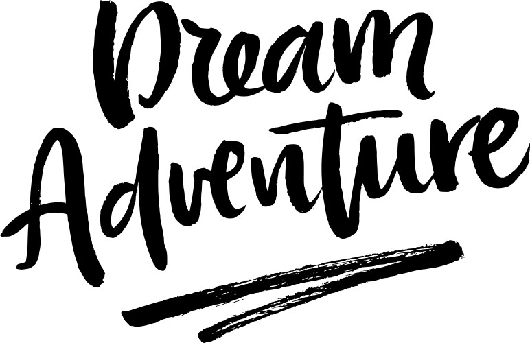 Summer grunge dry brush lettering Royalty Free Vector Image