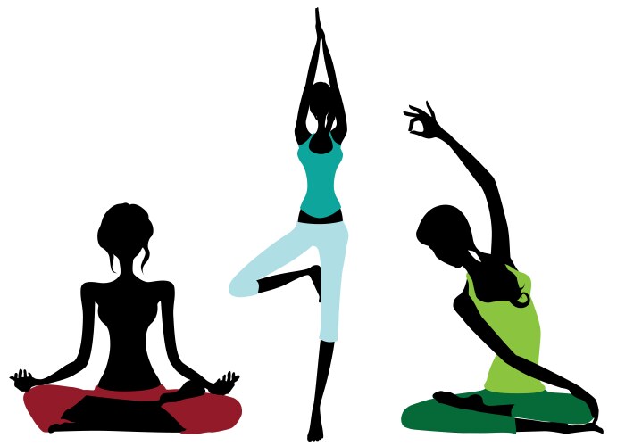 Chair Yoga Vector Images (over 1,100)