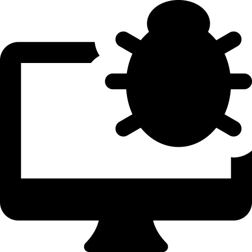 Unexpected issue causing desktop system Royalty Free Vector