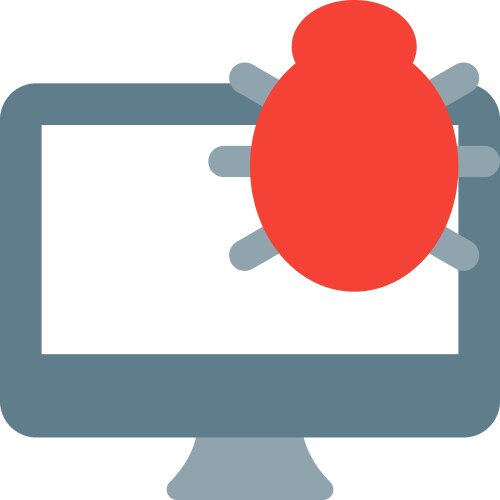 Unexpected issue causing desktop system Royalty Free Vector