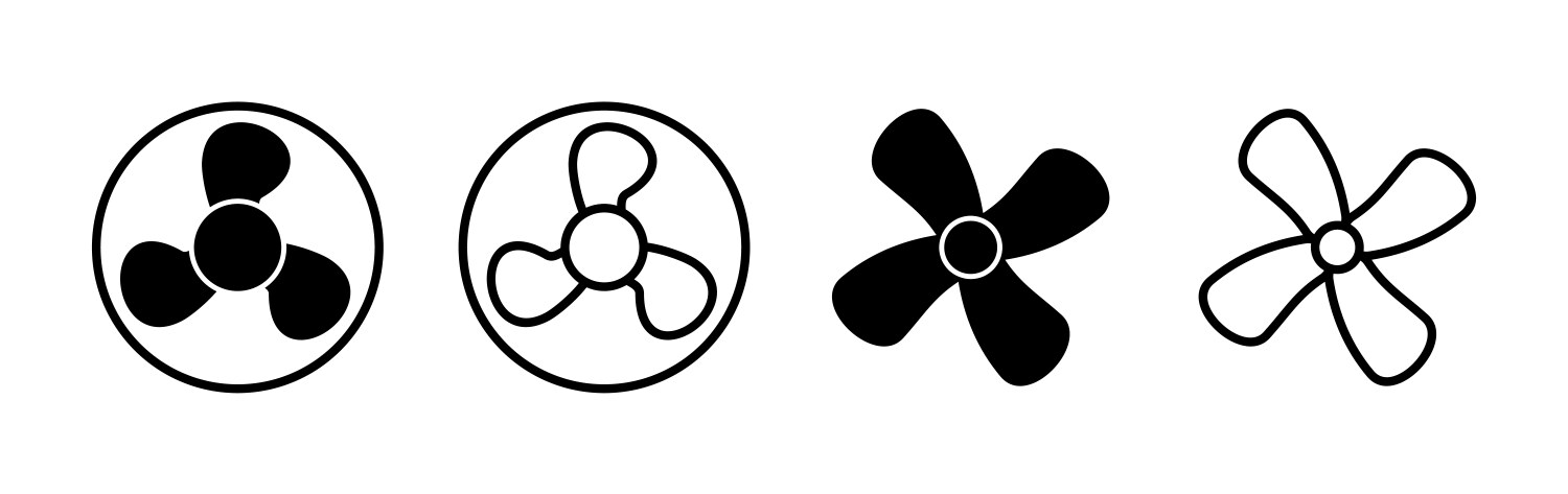 Ceiling Fan Symbol Vector Images (over 1,500)