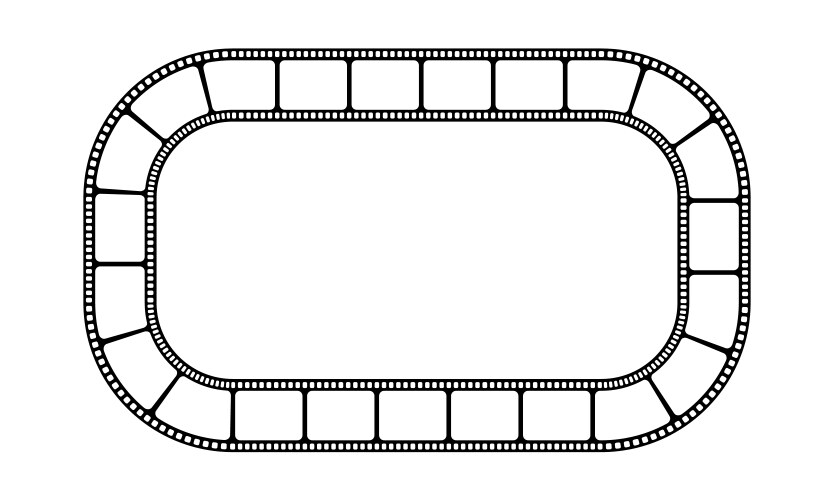 Border Film Strip Svg