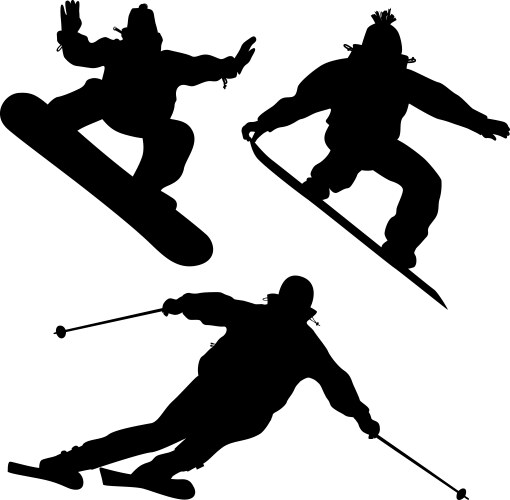 Snowboarder Royalty Free Vector Image - VectorStock