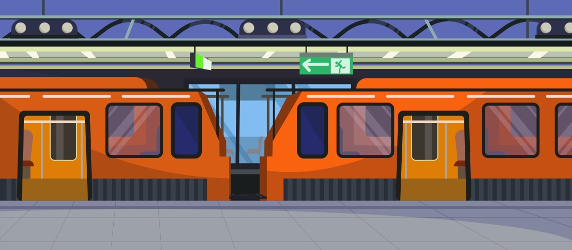 Cartoon Railway Station Vector Images (over 3,100)