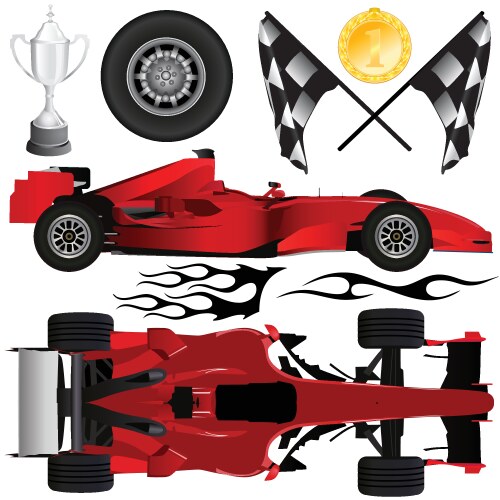 Formula1 Formula Car Vector Images (over 4,500)