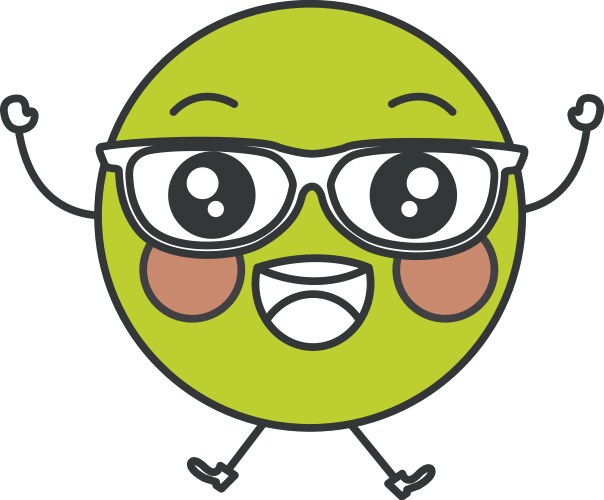 Genius Face Emoticon Vector Images (over 390)