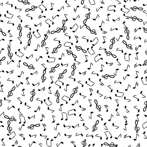 Music notes background Royalty Free Vector Image