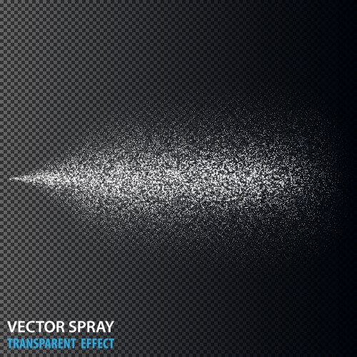 Water spray mist Royalty Free Vector Image - VectorStock