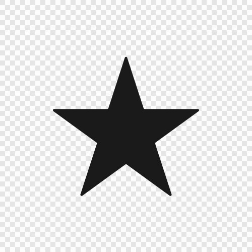 4 point classic star Royalty Free Vector Image