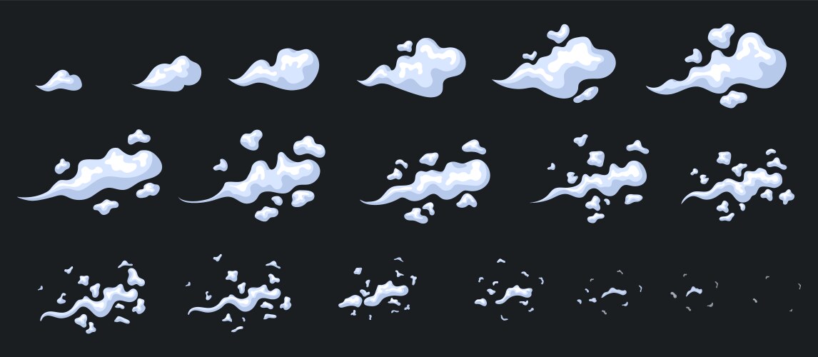 Animation Smoke Frame Vector Images (over 570)