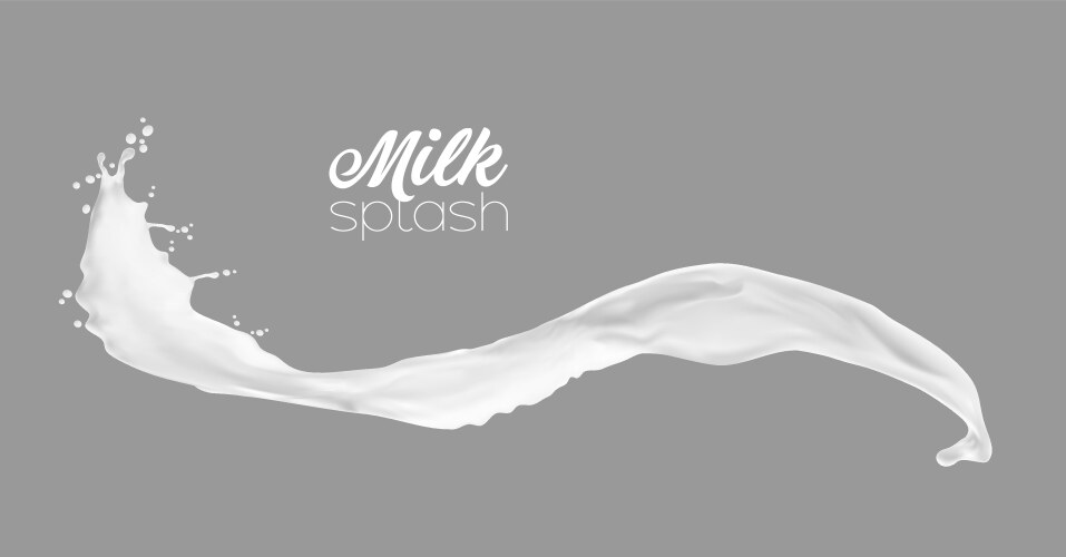 Milk splash crown shape and butterfly silhouettes Vector Image