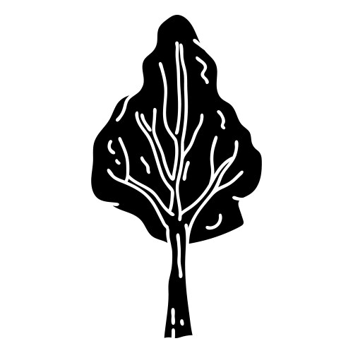 Branch cut out Royalty Free Vector Image - VectorStock